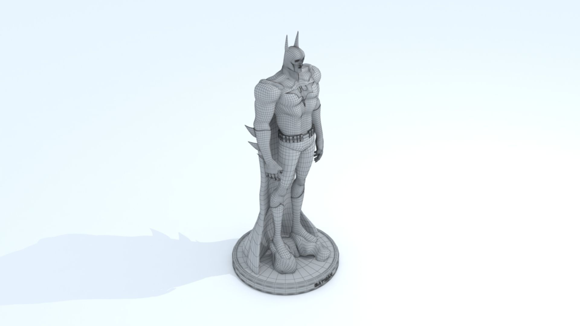 Batman Super Hero 3D model 3D printable | CGTrader