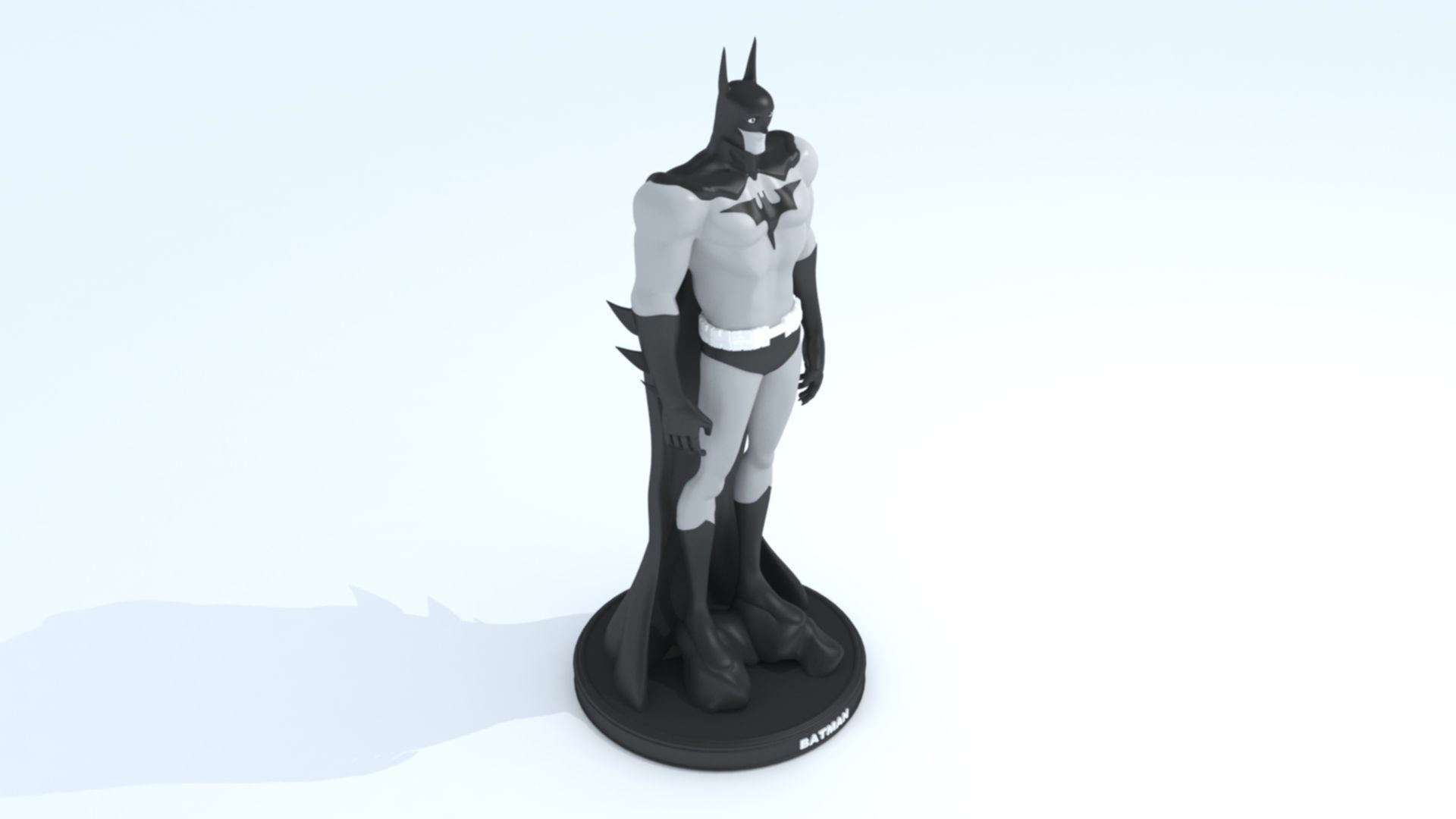 Batman Super Hero 3d Model 3d Printable Cgtrader