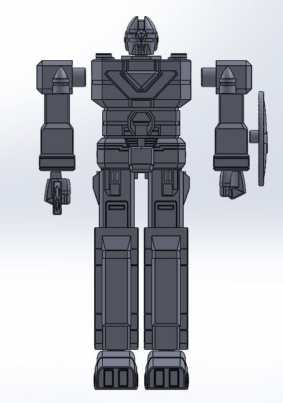 FLASHKING ROBOT DX STYEL 3D model 3D printable | CGTrader