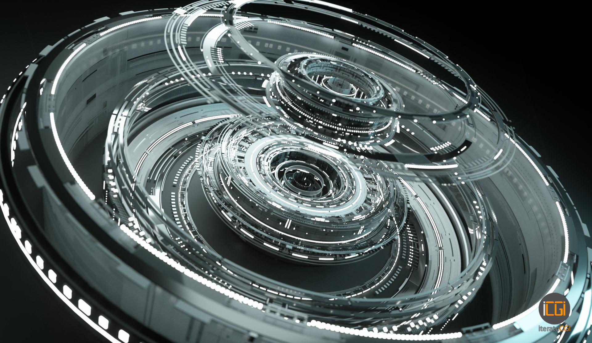 Tech Circles TC2 extended edition 3D model | CGTrader
