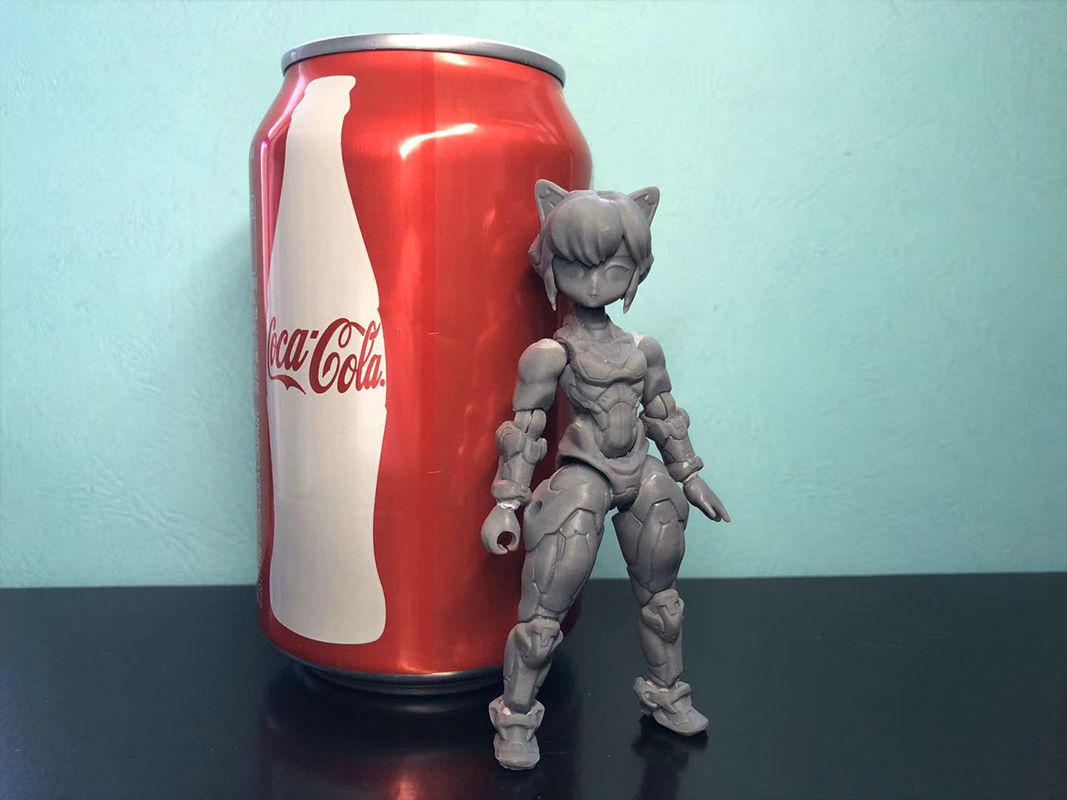 Anime mecha girl 3D model 3D printable | CGTrader