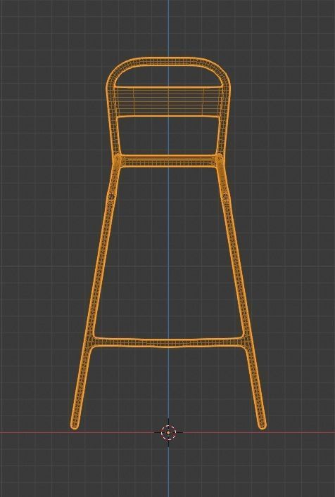 Modern Bar Chair free 3D model | CGTrader