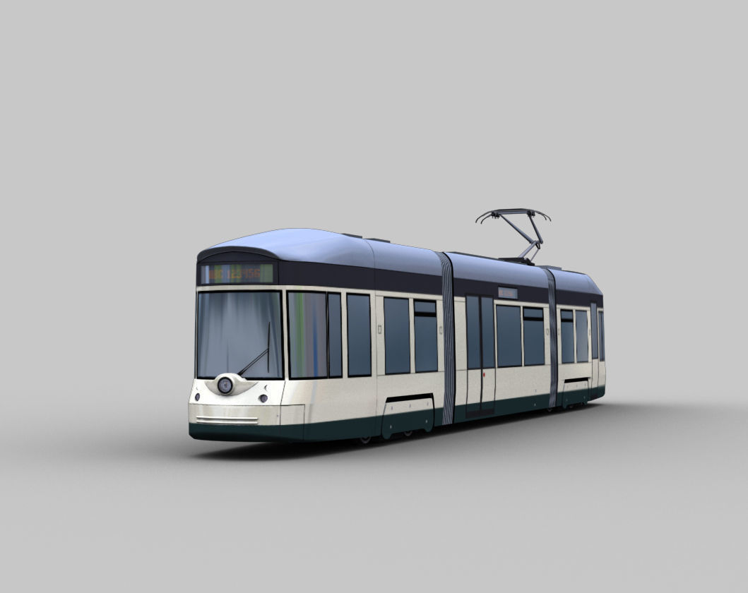 3D model Linz Tram Austria | CGTrader