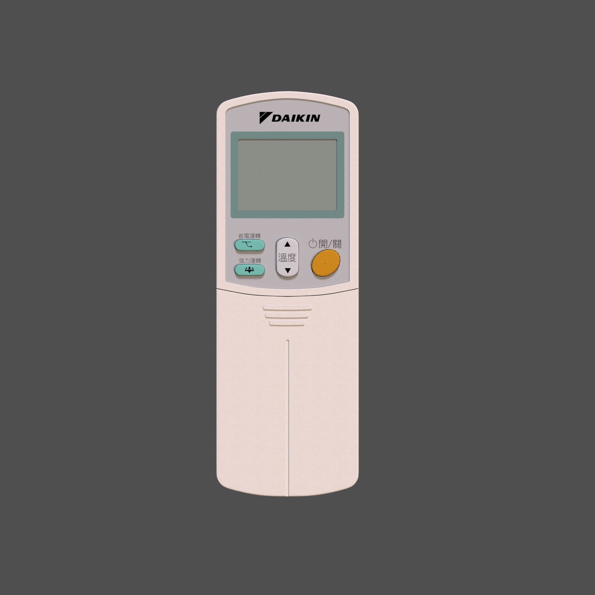 AC Remote 3D model | CGTrader