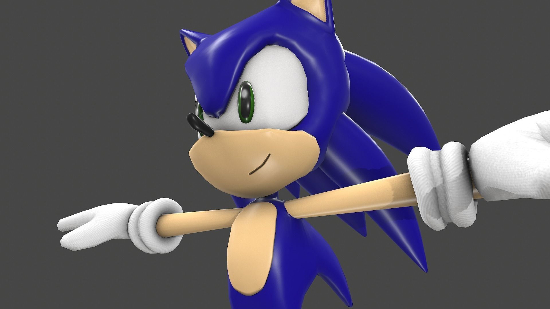 Sonic The Hedgehog - Tutorial Included 3D model | CGTrader