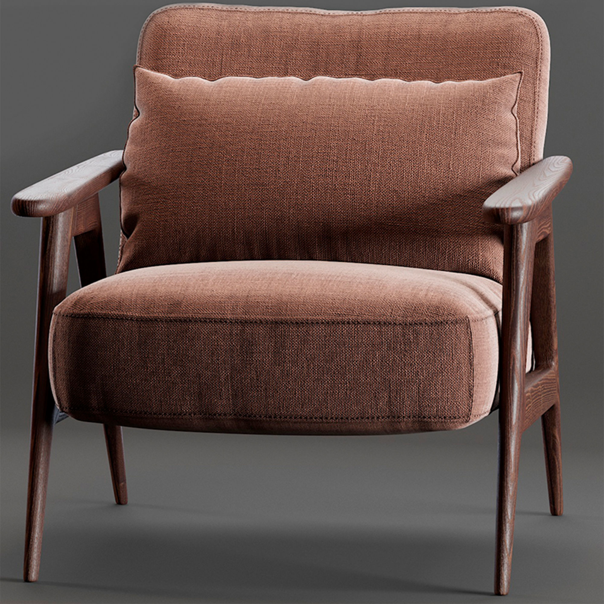 John Lewis end Partners Hendricks Accent Chair 3D model | CGTrader