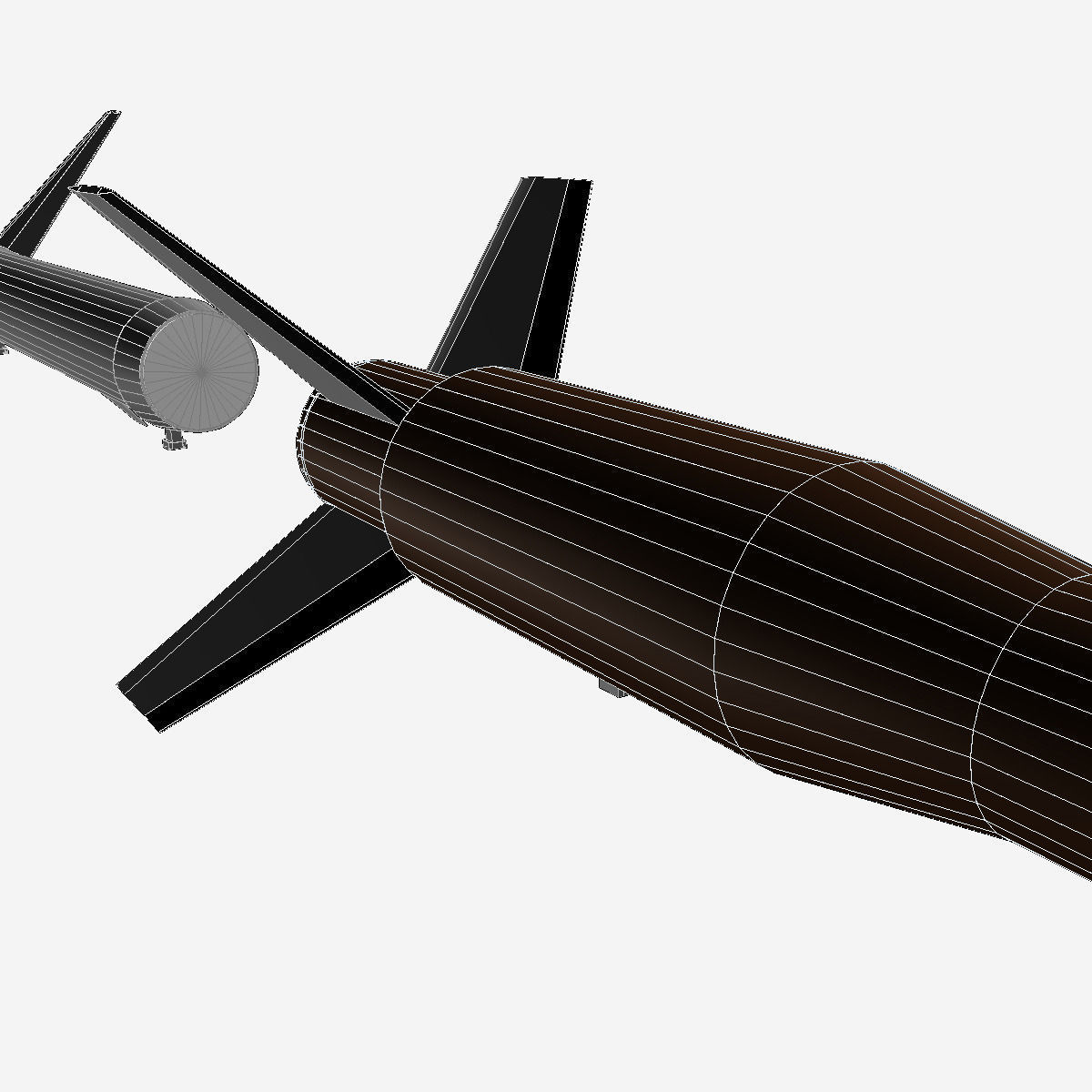 Astrobee 200 Rocket 3D model | CGTrader