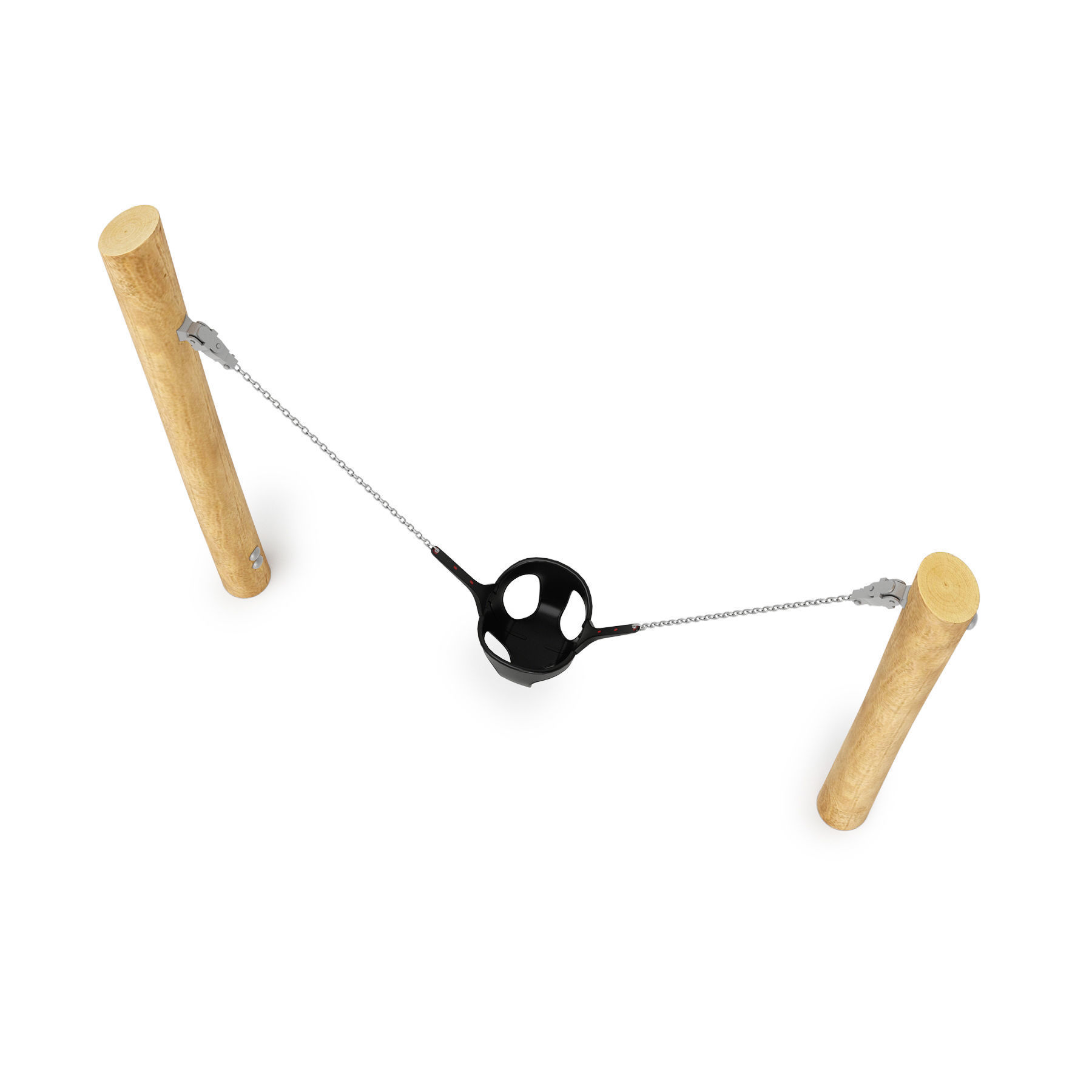 Single swing for kids Kompan 3D model | CGTrader