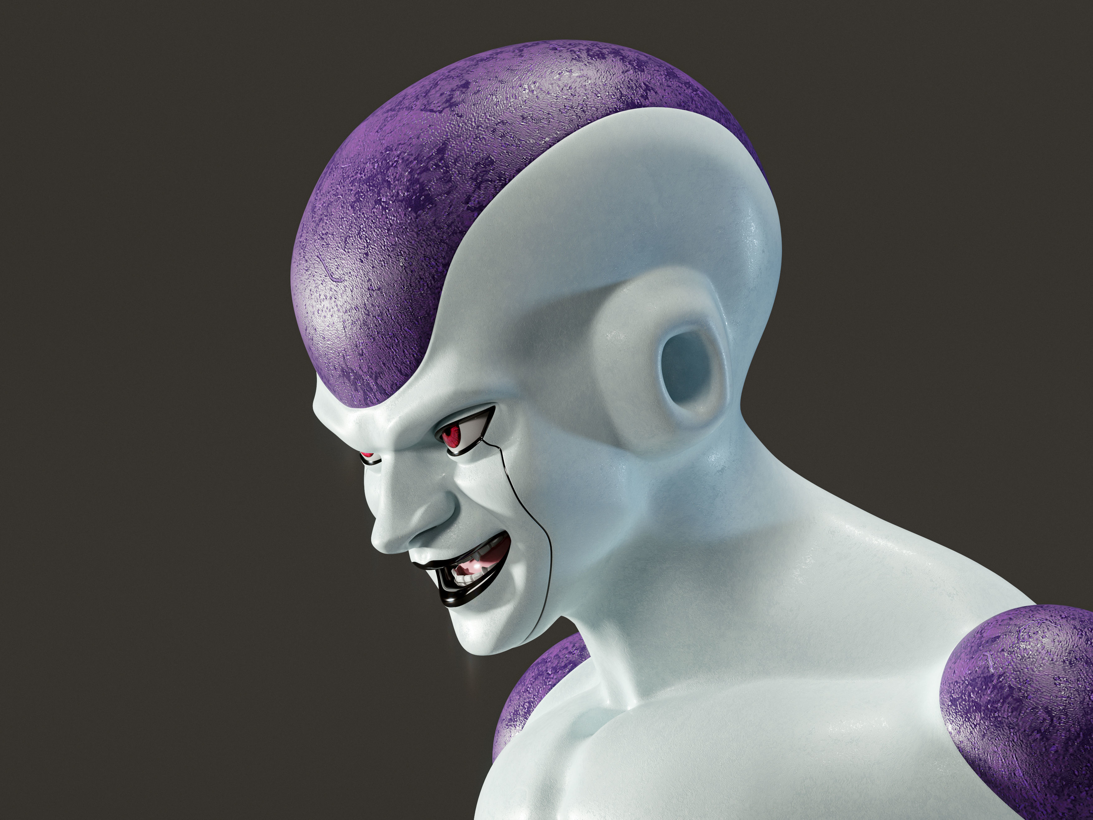 Freezer Dragon Ball Z Fan Art 3D model rigged | CGTrader