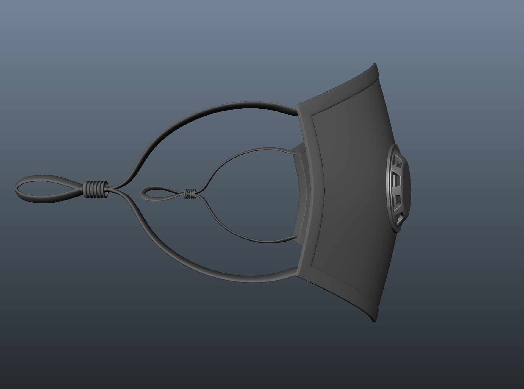 Medical Face Mask 3D Model And Keyshot File 3D model | CGTrader