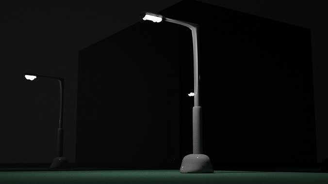 street led free VR / AR / low-poly 3D model rigged | CGTrader