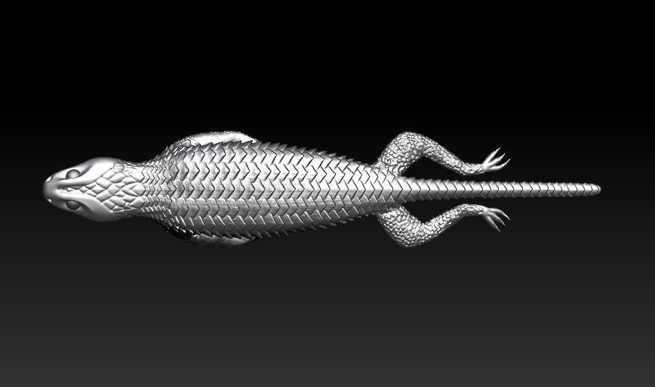 Sea creature 3D model 3D printable | CGTrader