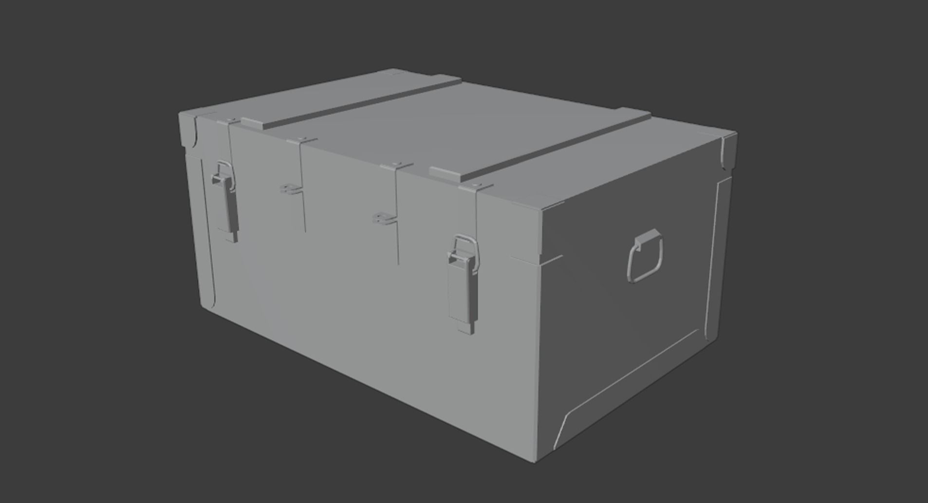 Army crate free VR / AR / low-poly 3D model | CGTrader