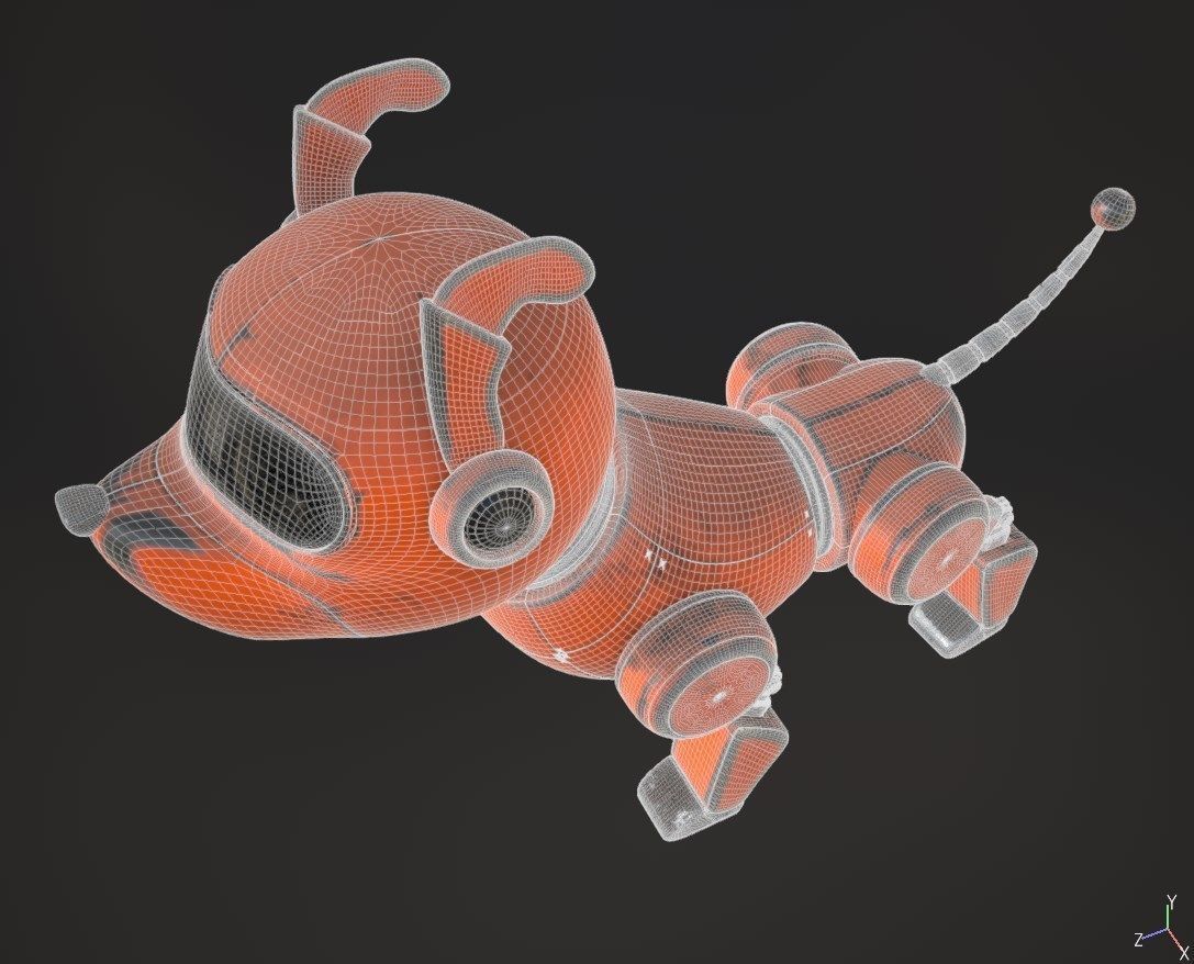 Robot Dog 3D model | CGTrader