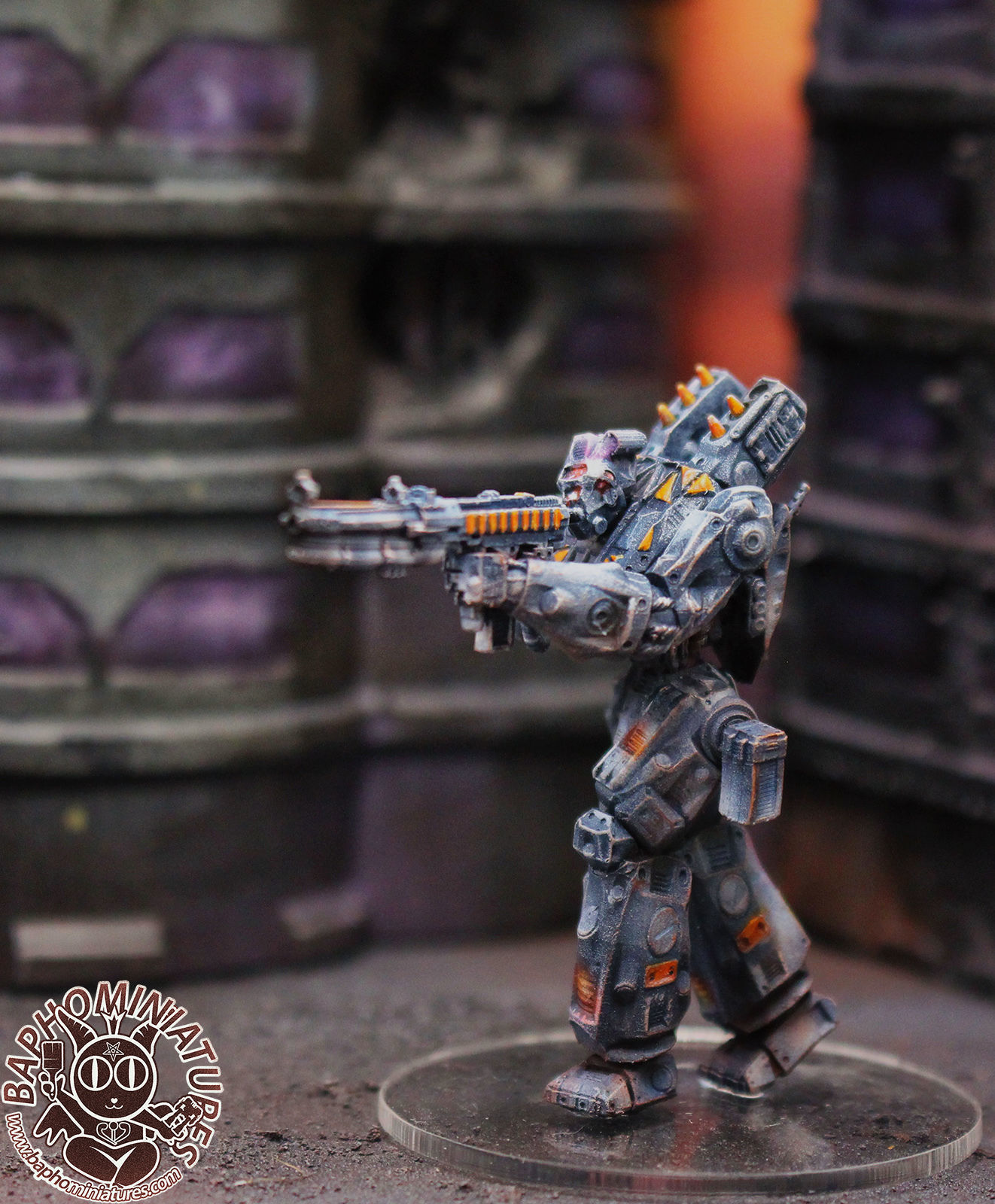 Peacemaker Mech Miniature 3D model 3D printable | CGTrader