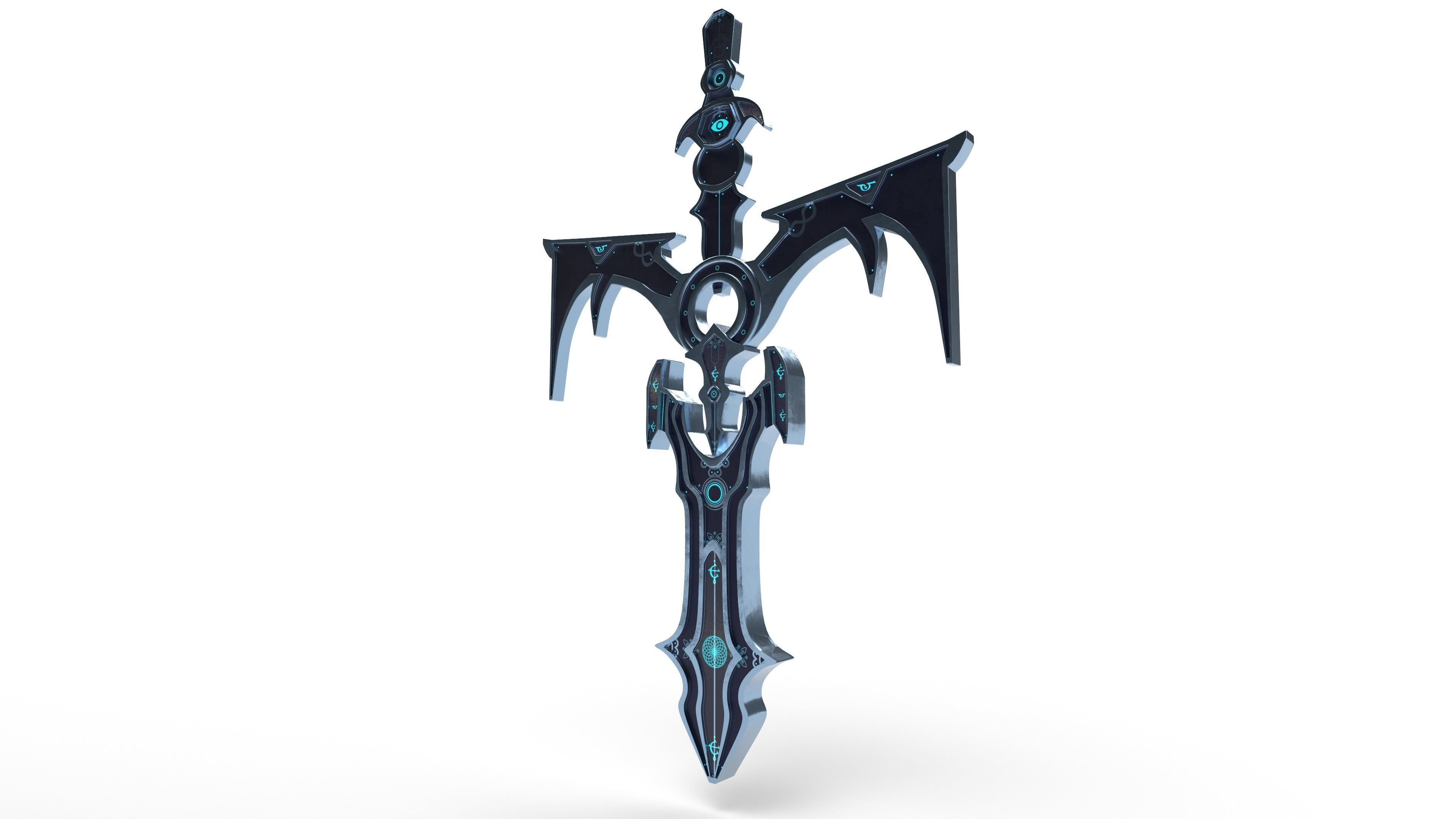 3D model Mage Floating Obelisk VR / AR / low-poly | CGTrader