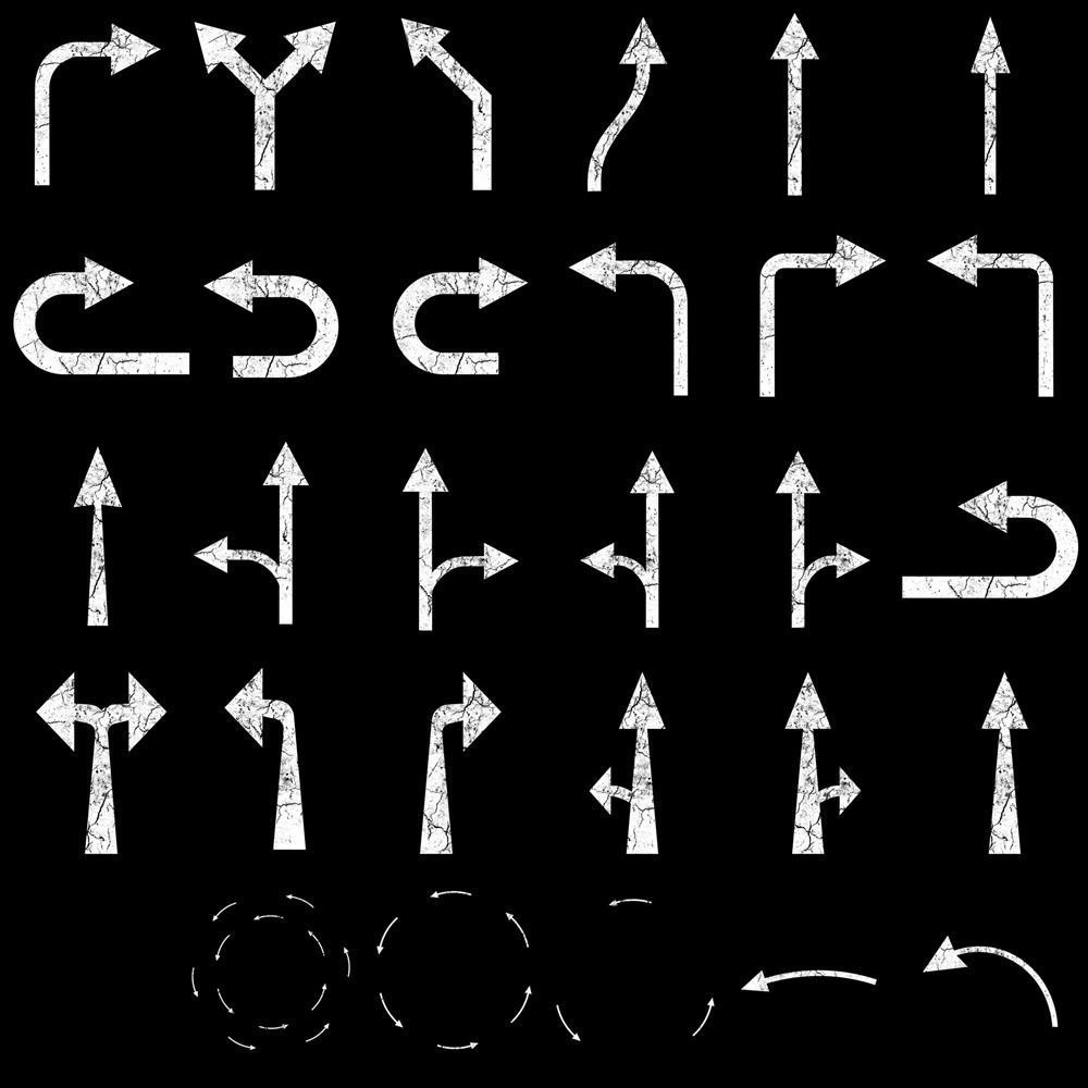 Road and Street Alpha Maps Texture | CGTrader