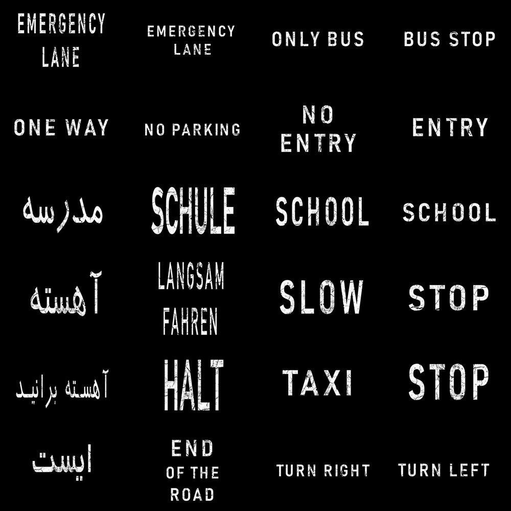 Road and Street Alpha Maps Texture | CGTrader