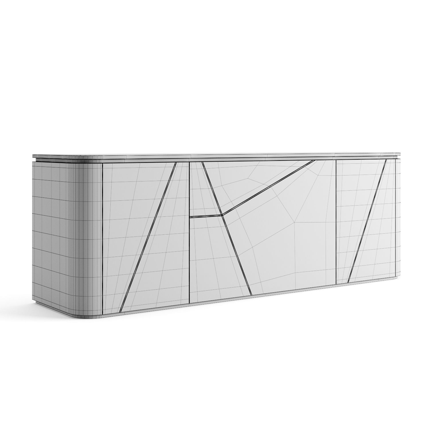 Fendi Casa Antius Sideboard 3D model | CGTrader