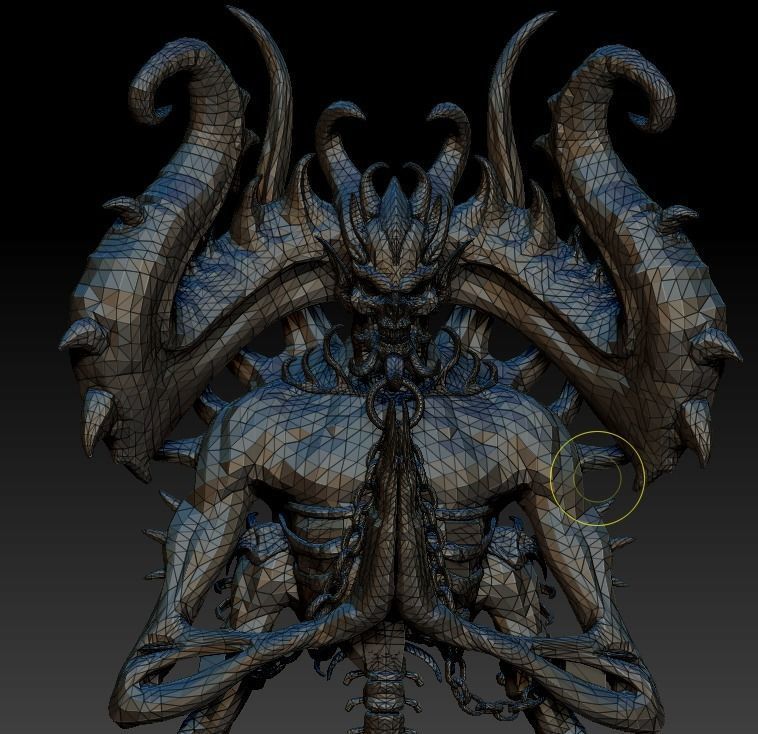 devil 3D print model 3D model 3D printable | CGTrader