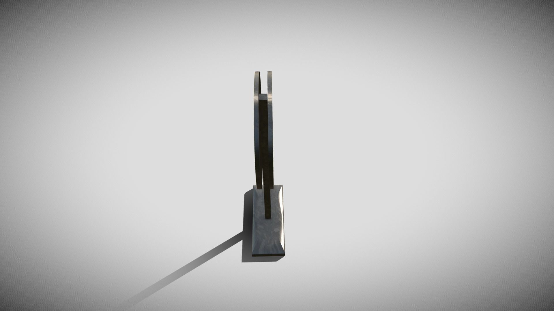 3D model Social Distancing Signage VR / AR / low-poly | CGTrader