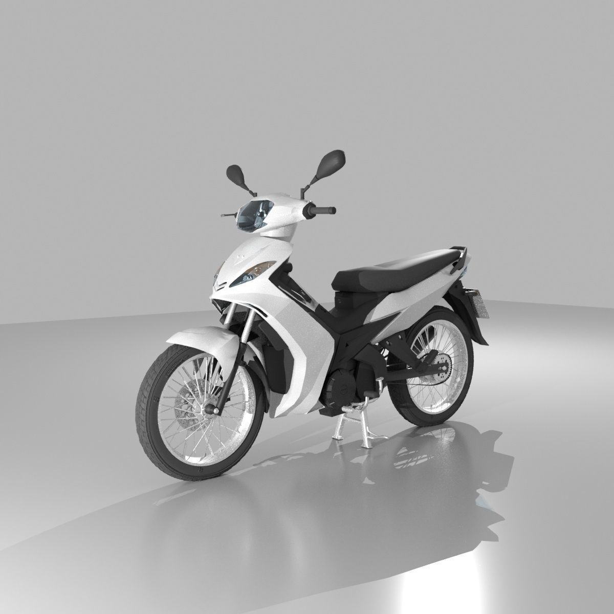 Yamaha T135 3D model | CGTrader