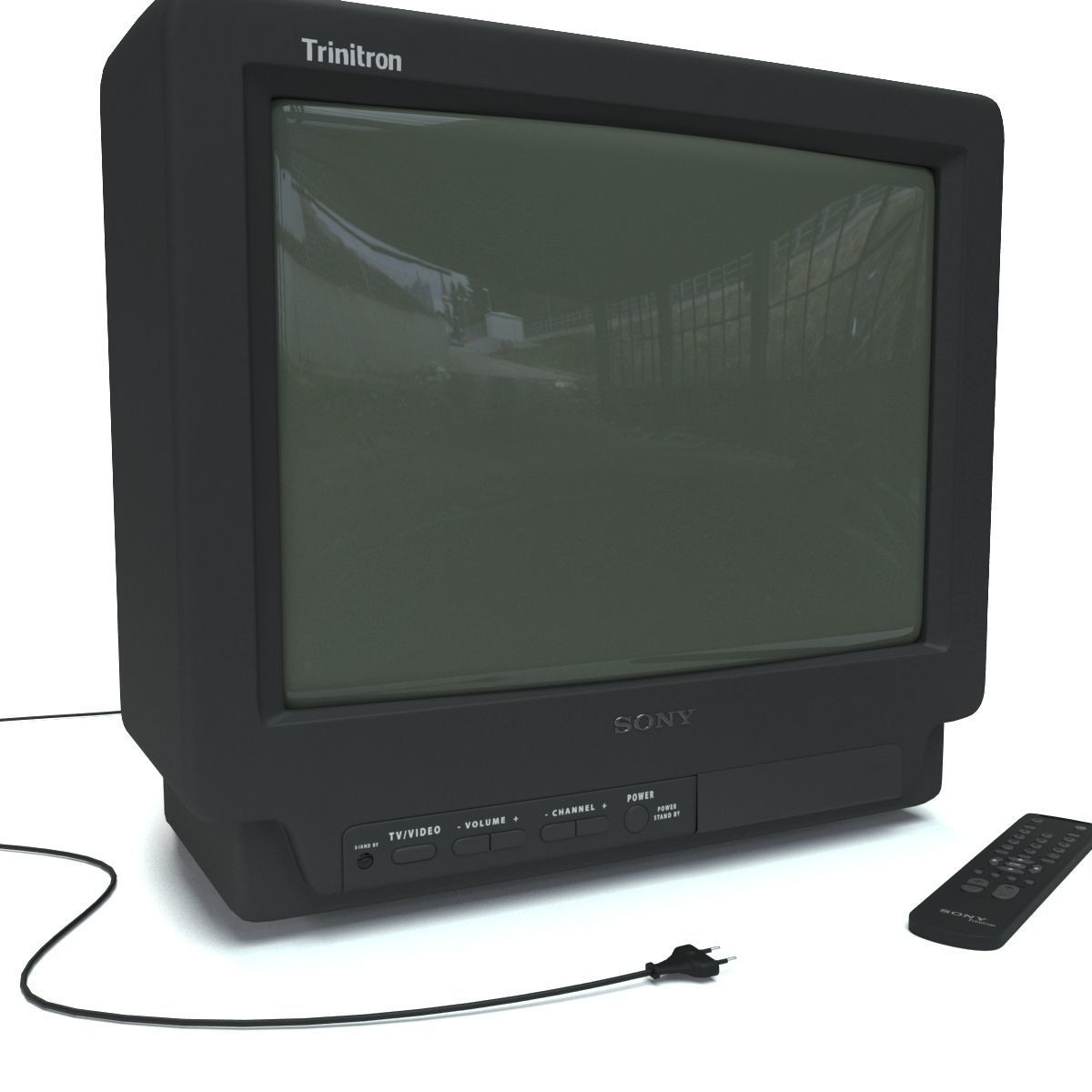 Sony Trinitron KV-13TR28 1995 3D model | CGTrader