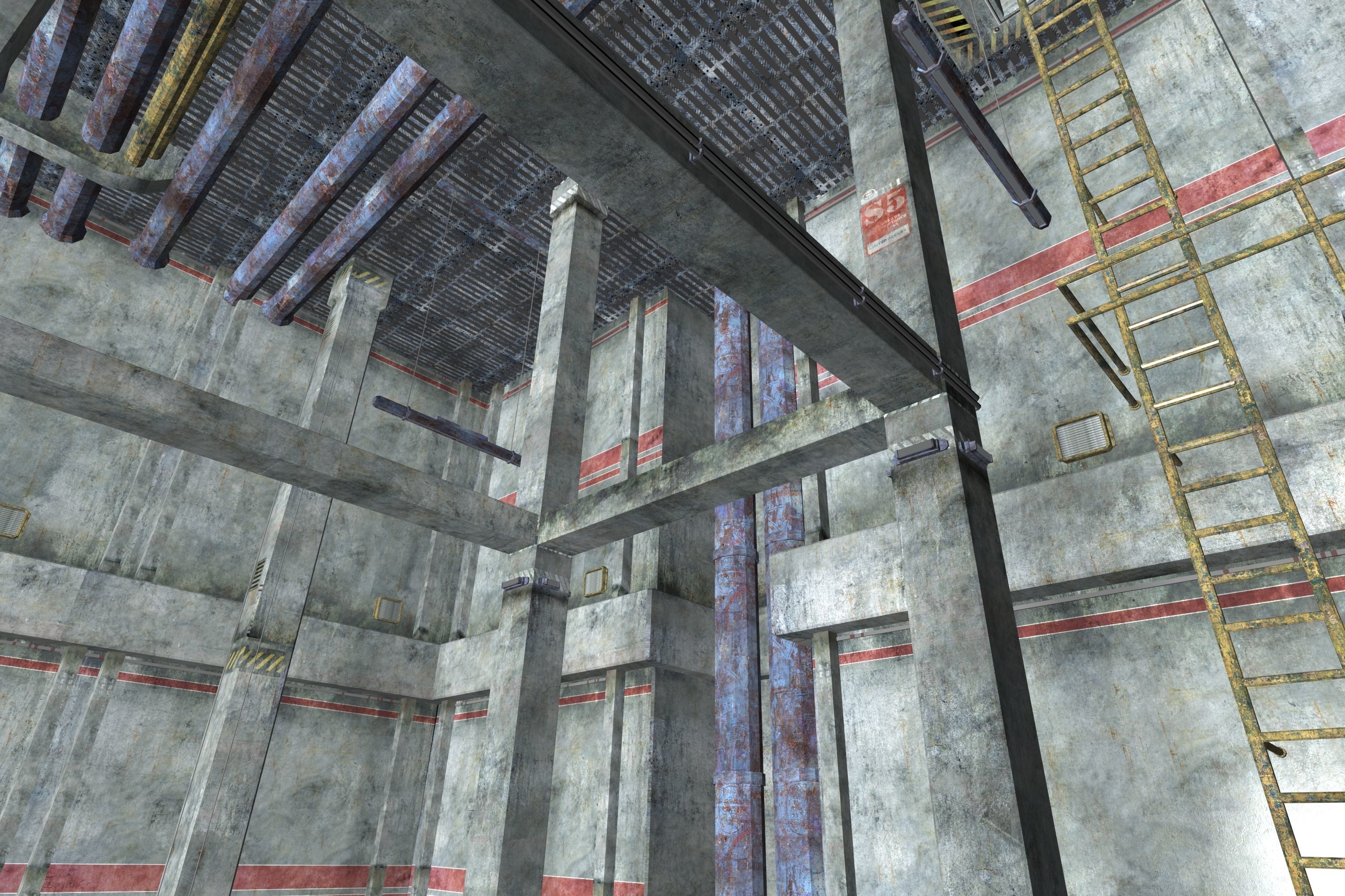 3D model Game Environment Interior VR / AR / low-poly | CGTrader