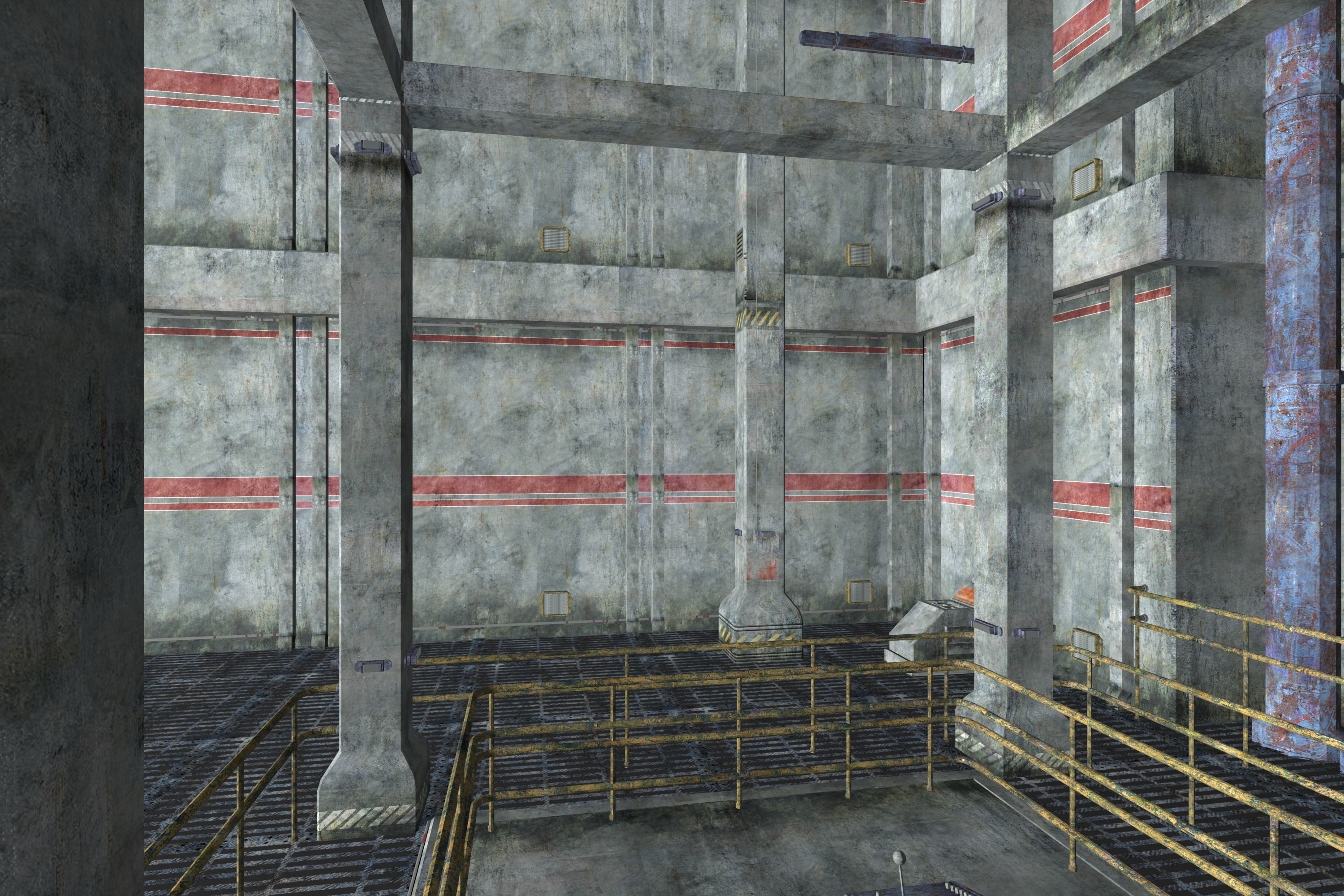 3D model Game Environment Interior VR / AR / low-poly | CGTrader