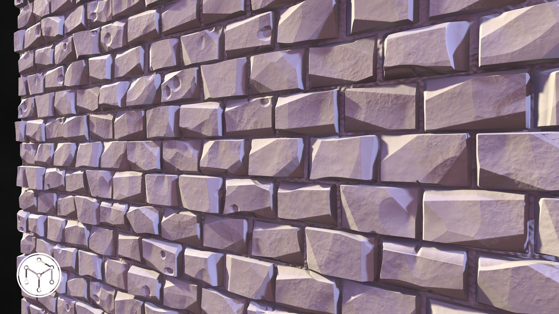 Stylized Brick Material Texture | CGTrader