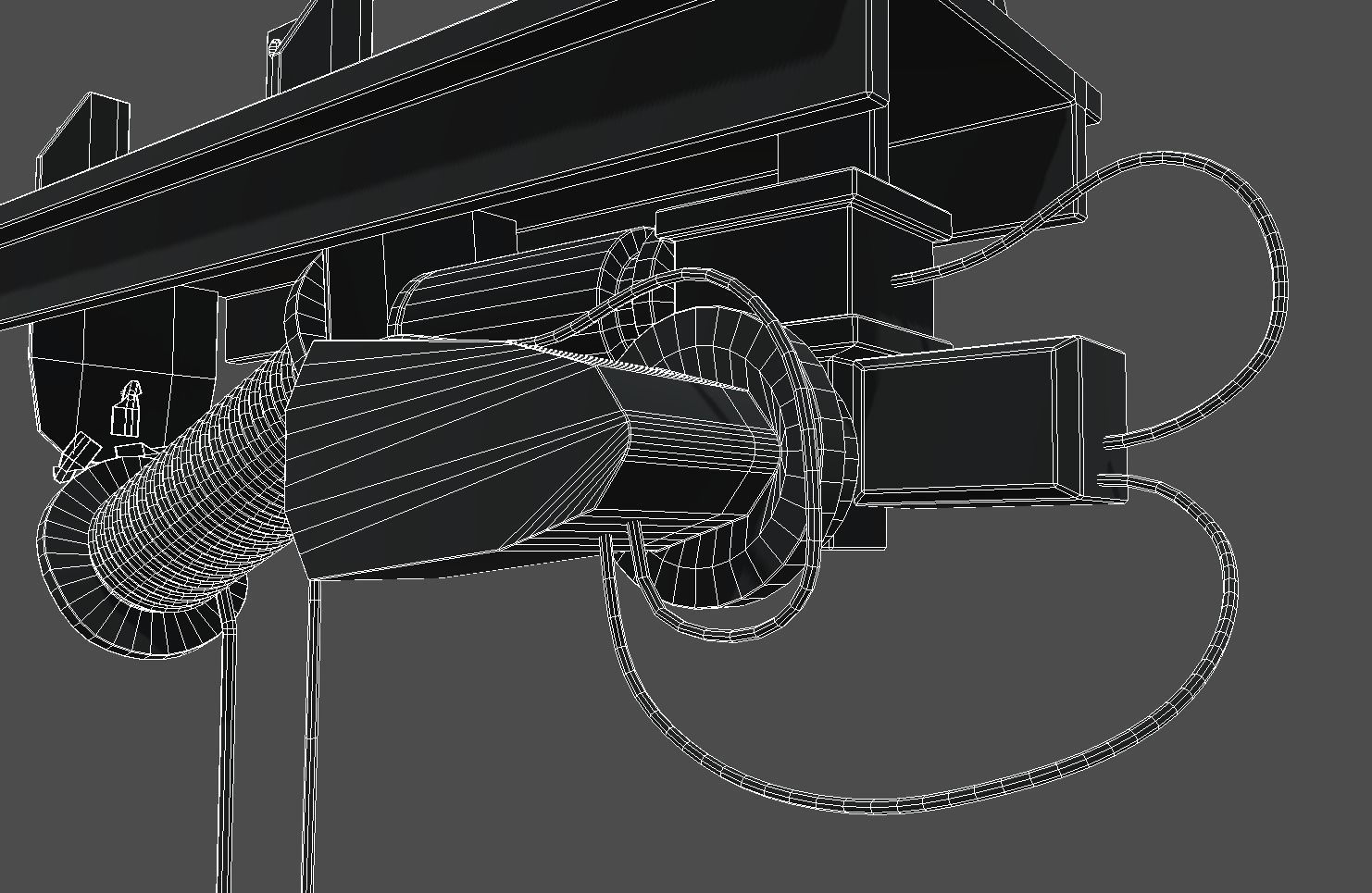 3D model Defect scifi crane VR / AR / low-poly | CGTrader