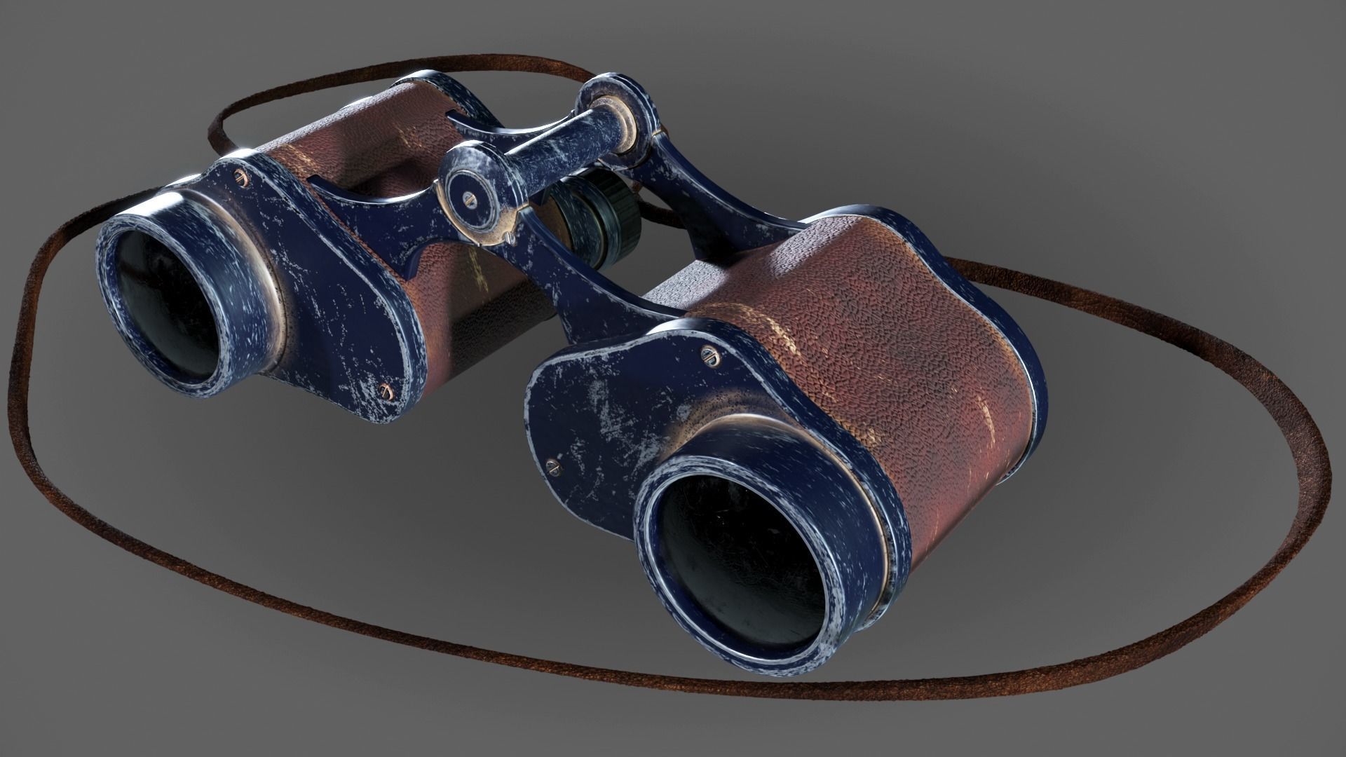 Retro Binocle 3D model | CGTrader