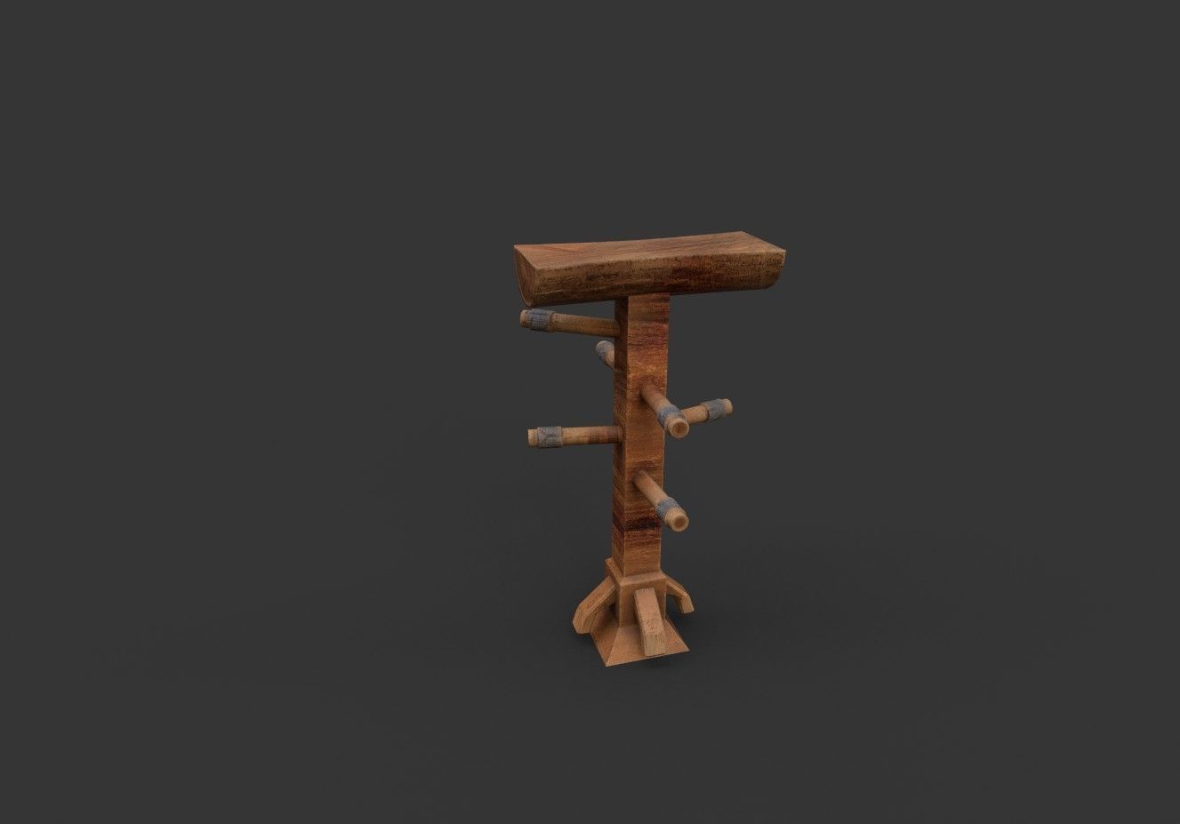 3D model dummy dojo stylized VR / AR / low-poly | CGTrader