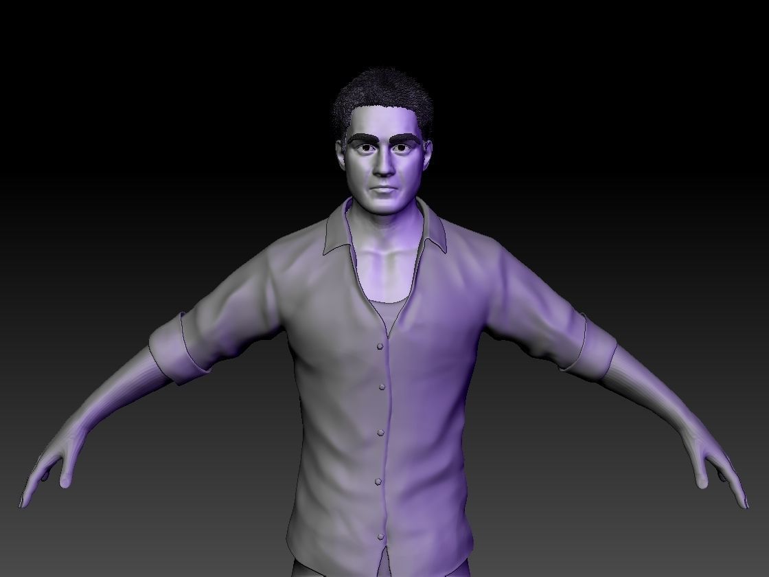 Man Nikolay 3D model | CGTrader