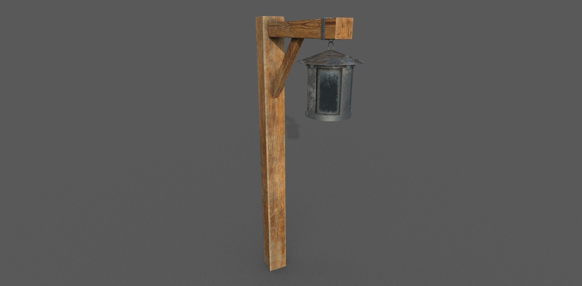 3D model Light Post 3D Model VR / AR / low-poly | CGTrader
