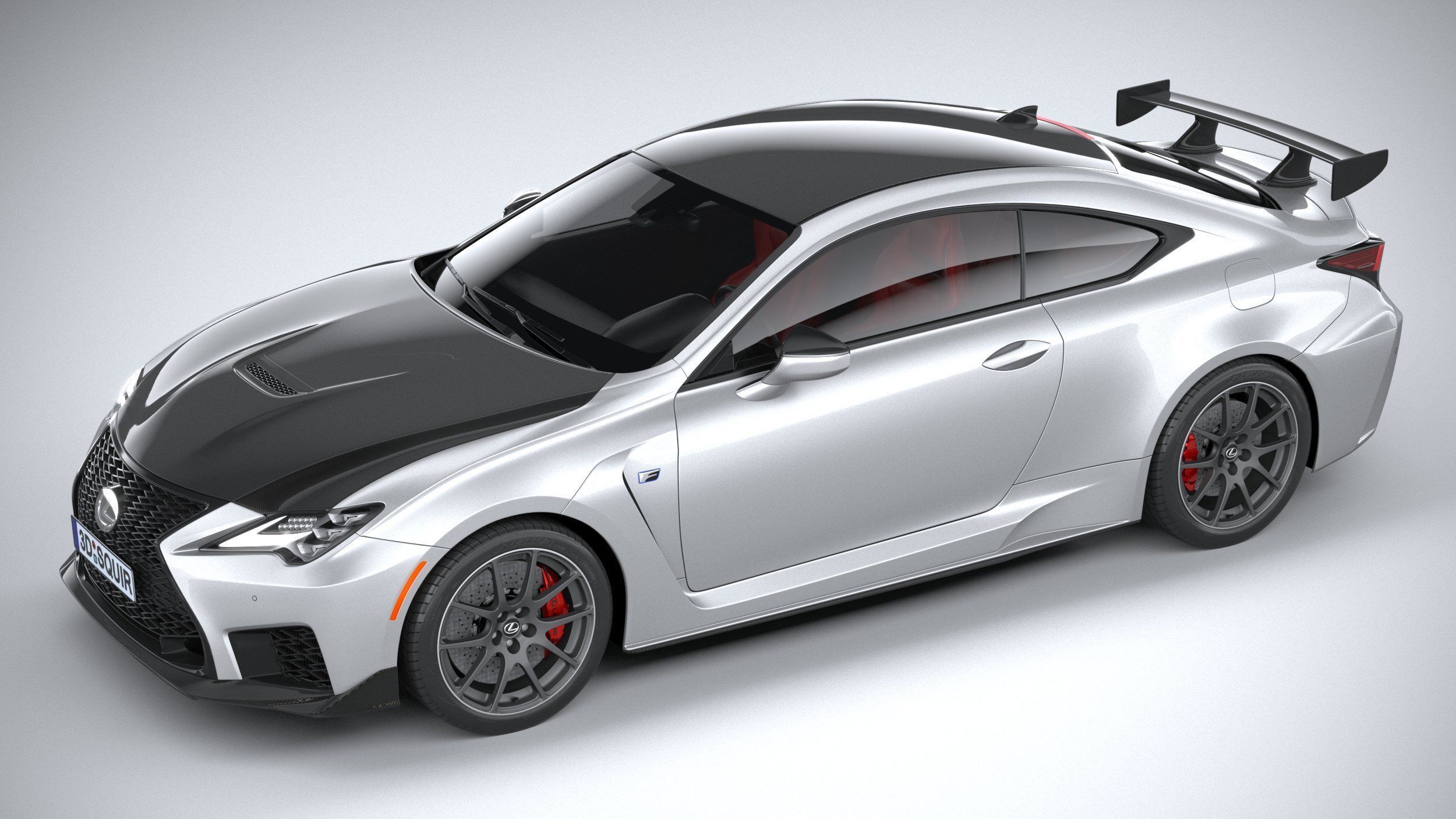 Lexus RC-F Track Edition 2020 3D model | CGTrader