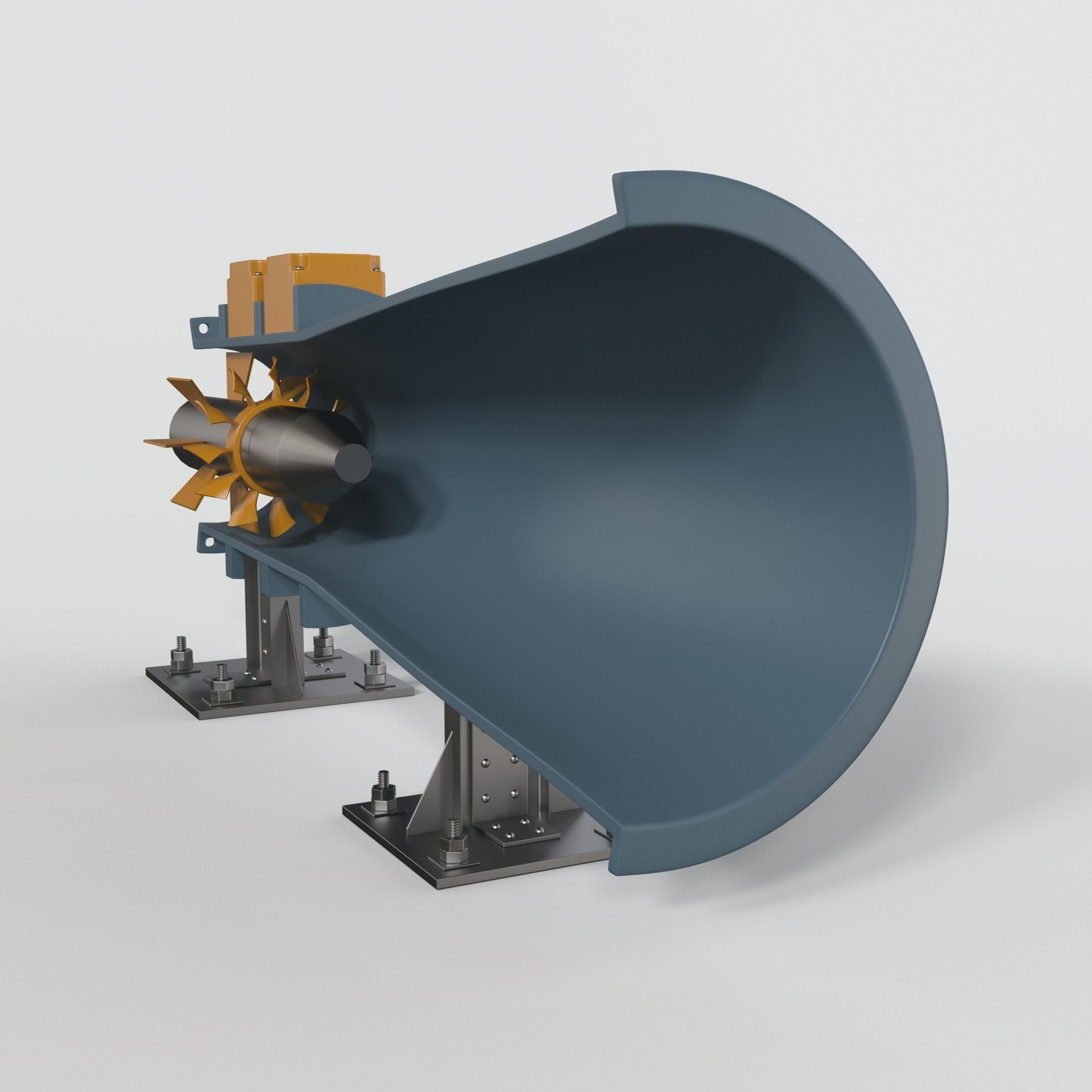 Hydro Power Plant 3D model | CGTrader