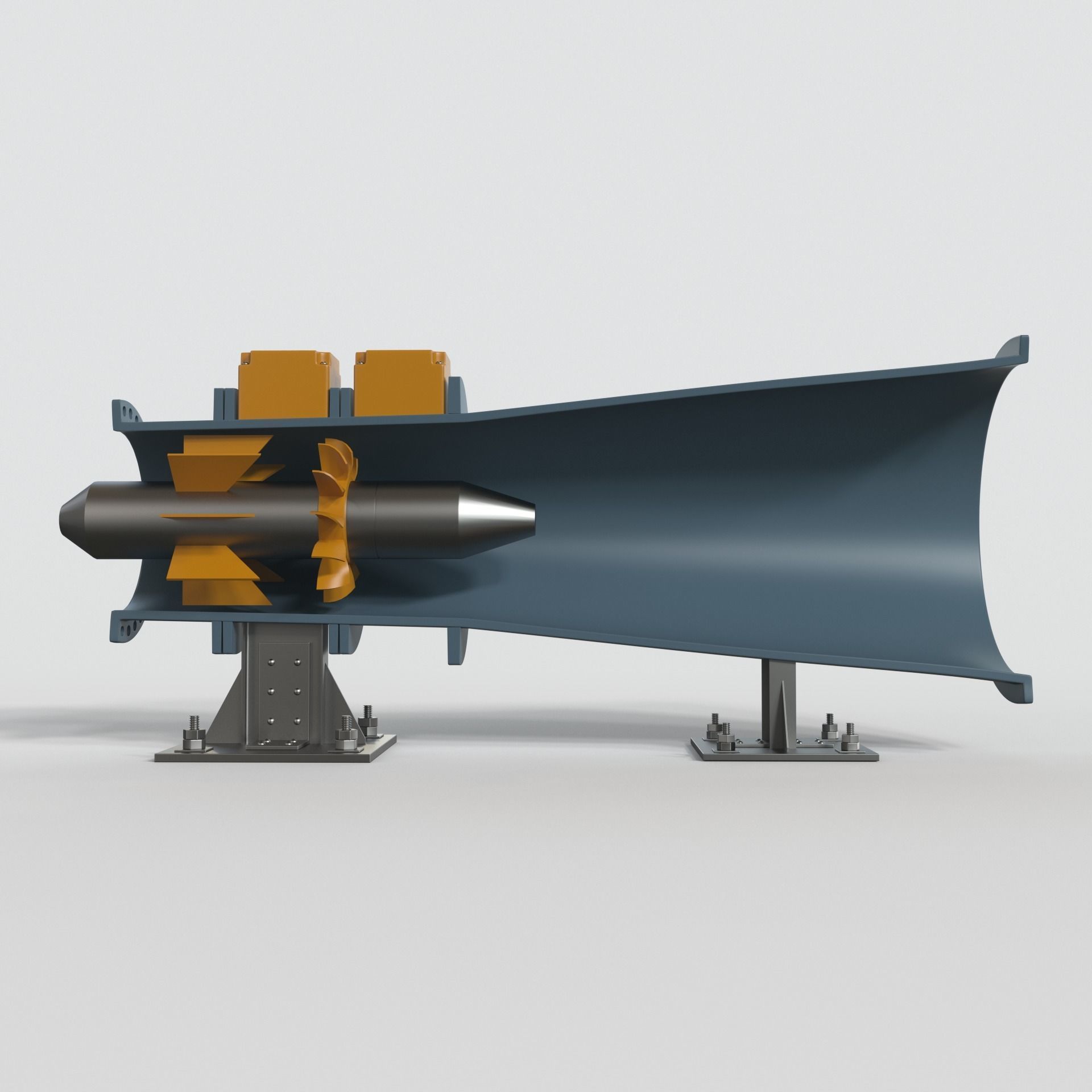 Hydro Power Plant 3D model | CGTrader