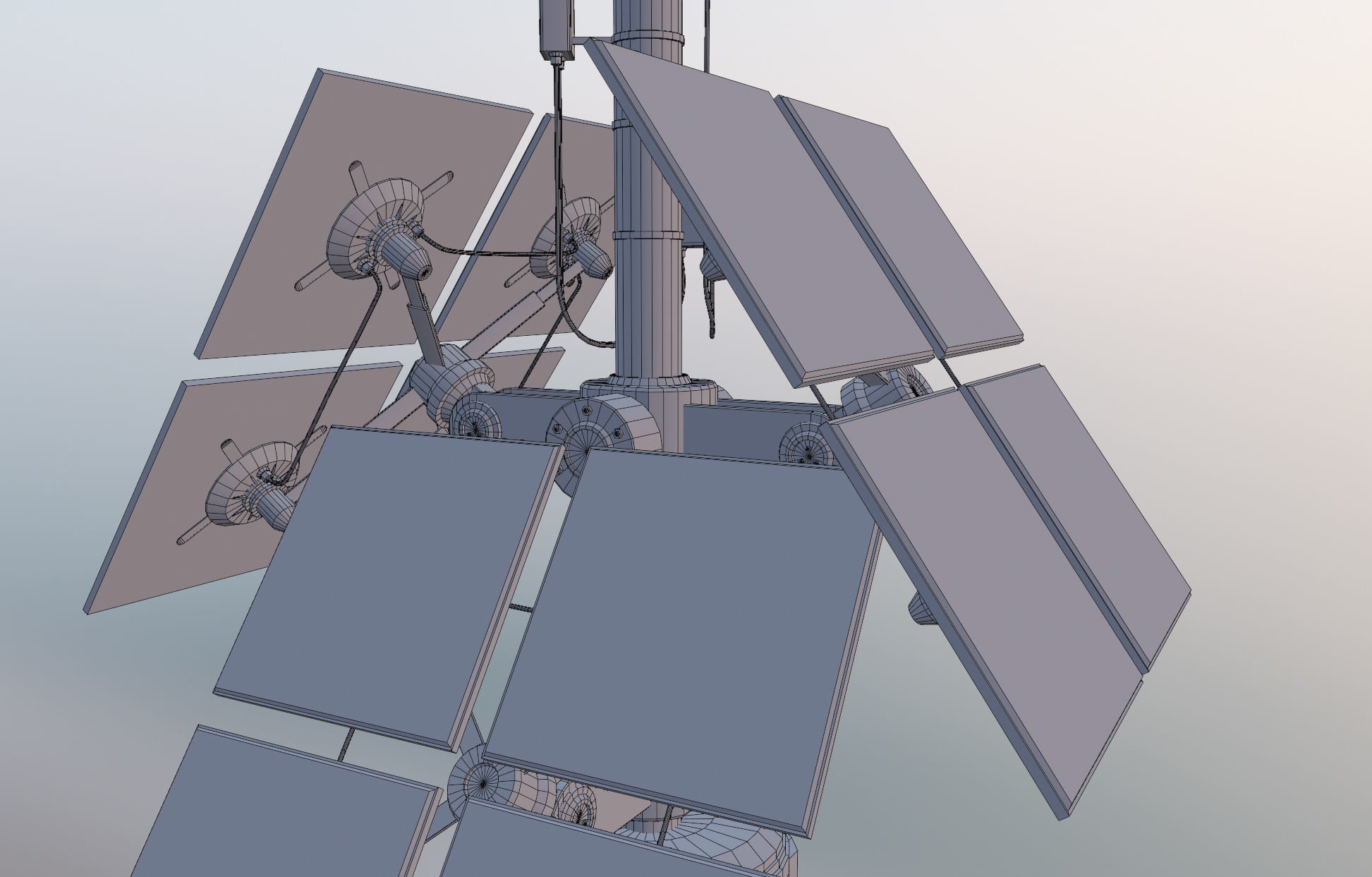 3D model Solar Panel model Low-poly 3D model VR / AR / low-poly | CGTrader
