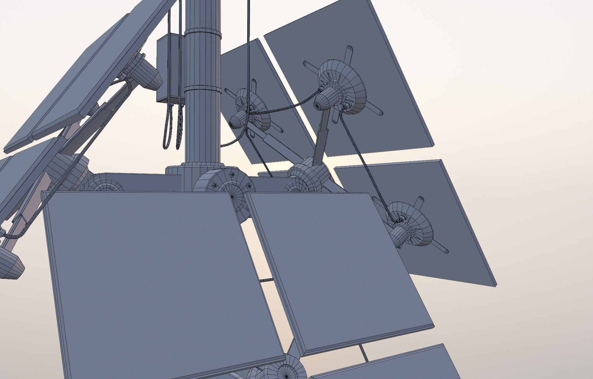 3D model Solar Panel model Low-poly 3D model VR / AR / low-poly | CGTrader