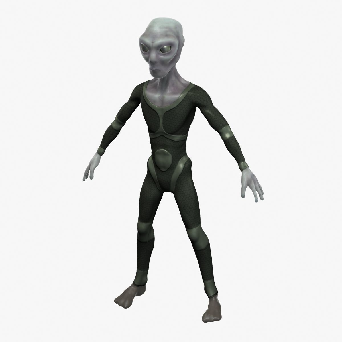 Grey Alien 3D model | CGTrader
