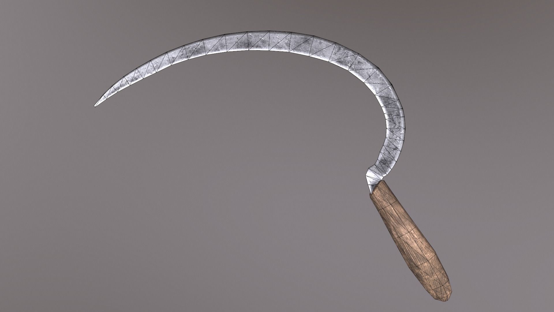 3D model Sickle V2 VR / AR / low-poly | CGTrader