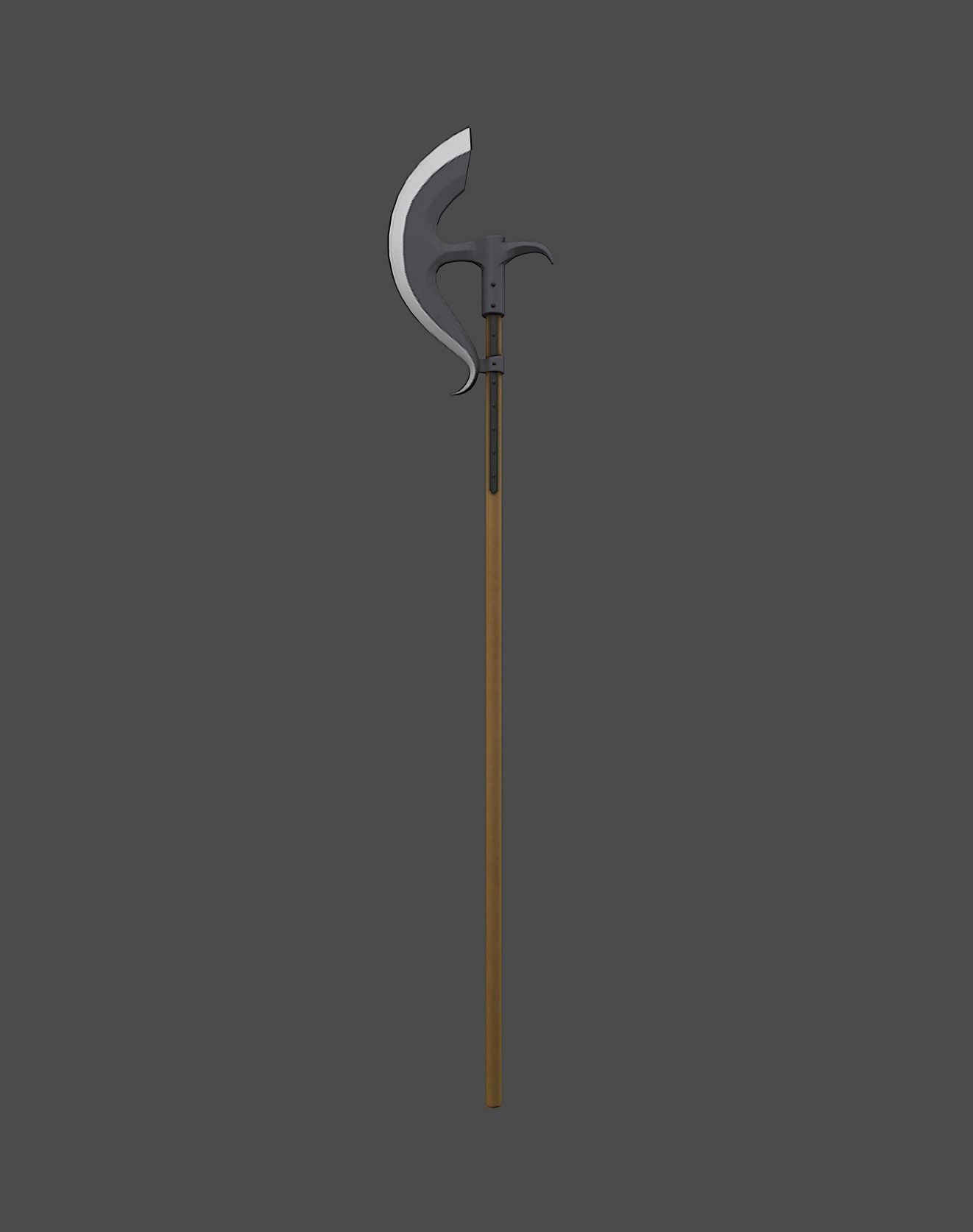 3D model Bardiche VR / AR / low-poly | CGTrader
