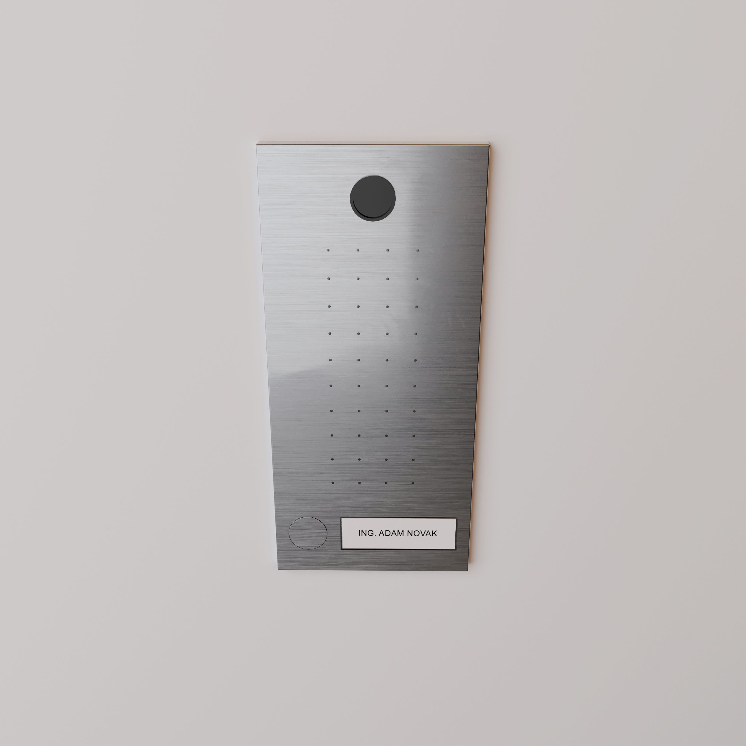 Door bell intercom 3D model | CGTrader