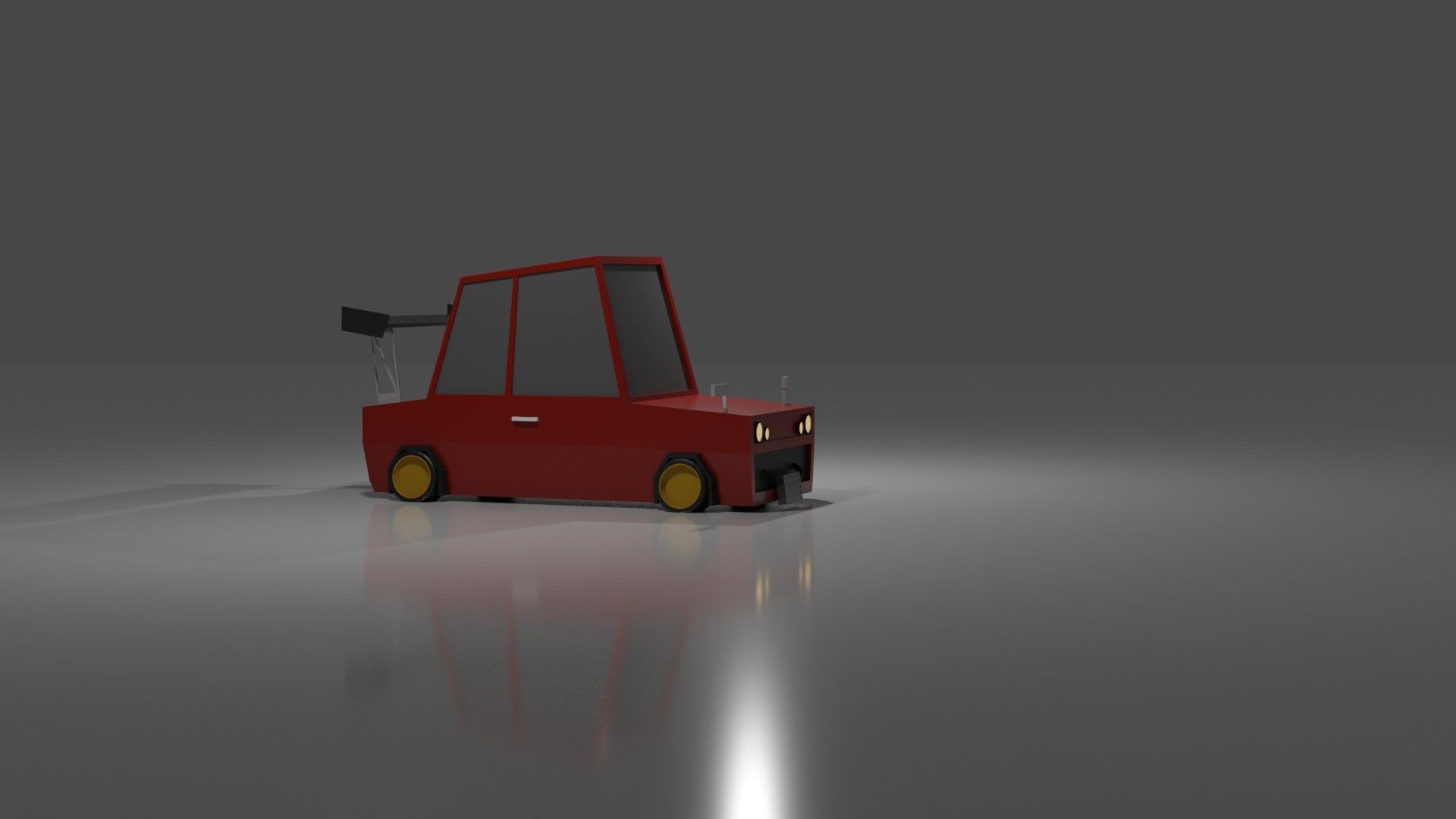 3D model Low Poly JDM Car VR / AR / low-poly | CGTrader