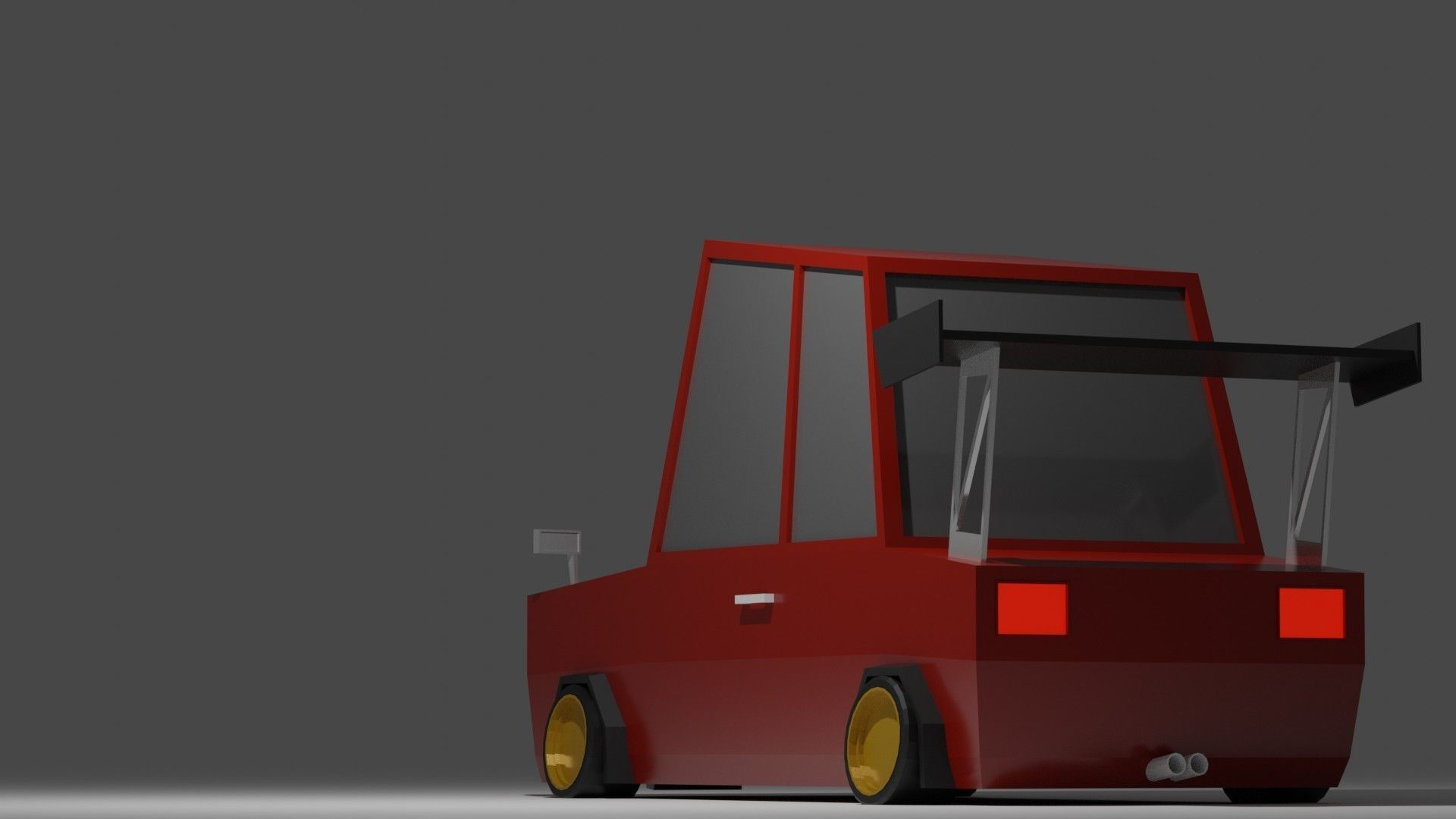 3D model Low Poly JDM Car VR / AR / low-poly | CGTrader