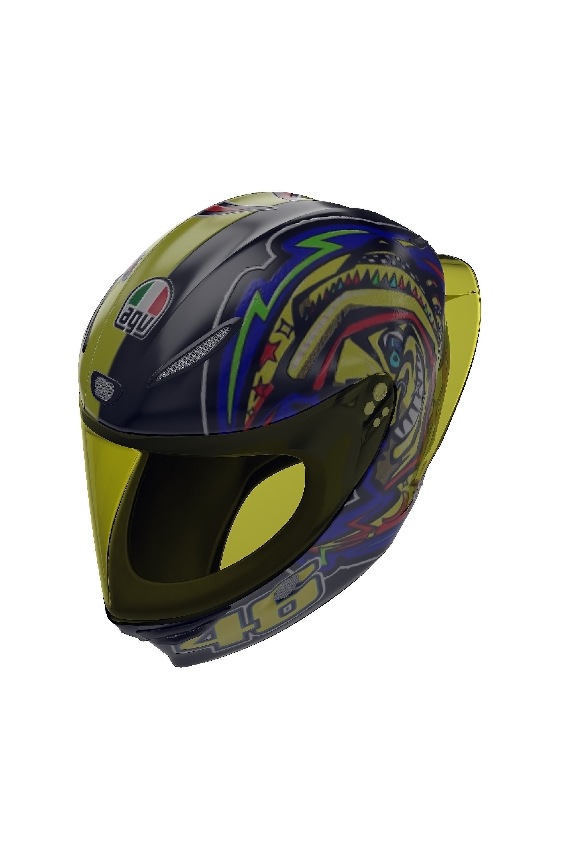 AGV Helmet 3D model | CGTrader