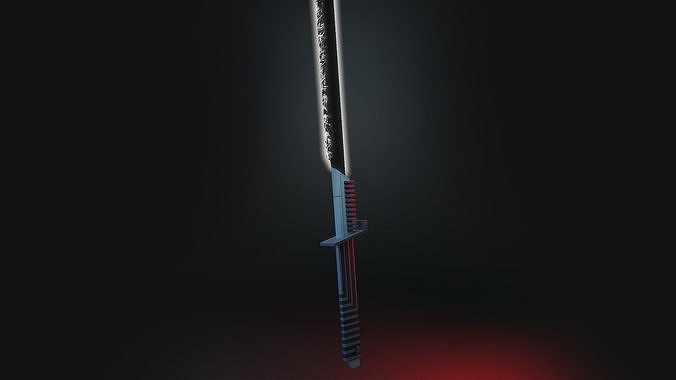 Mandalorian Dark Saber 3D model | CGTrader
