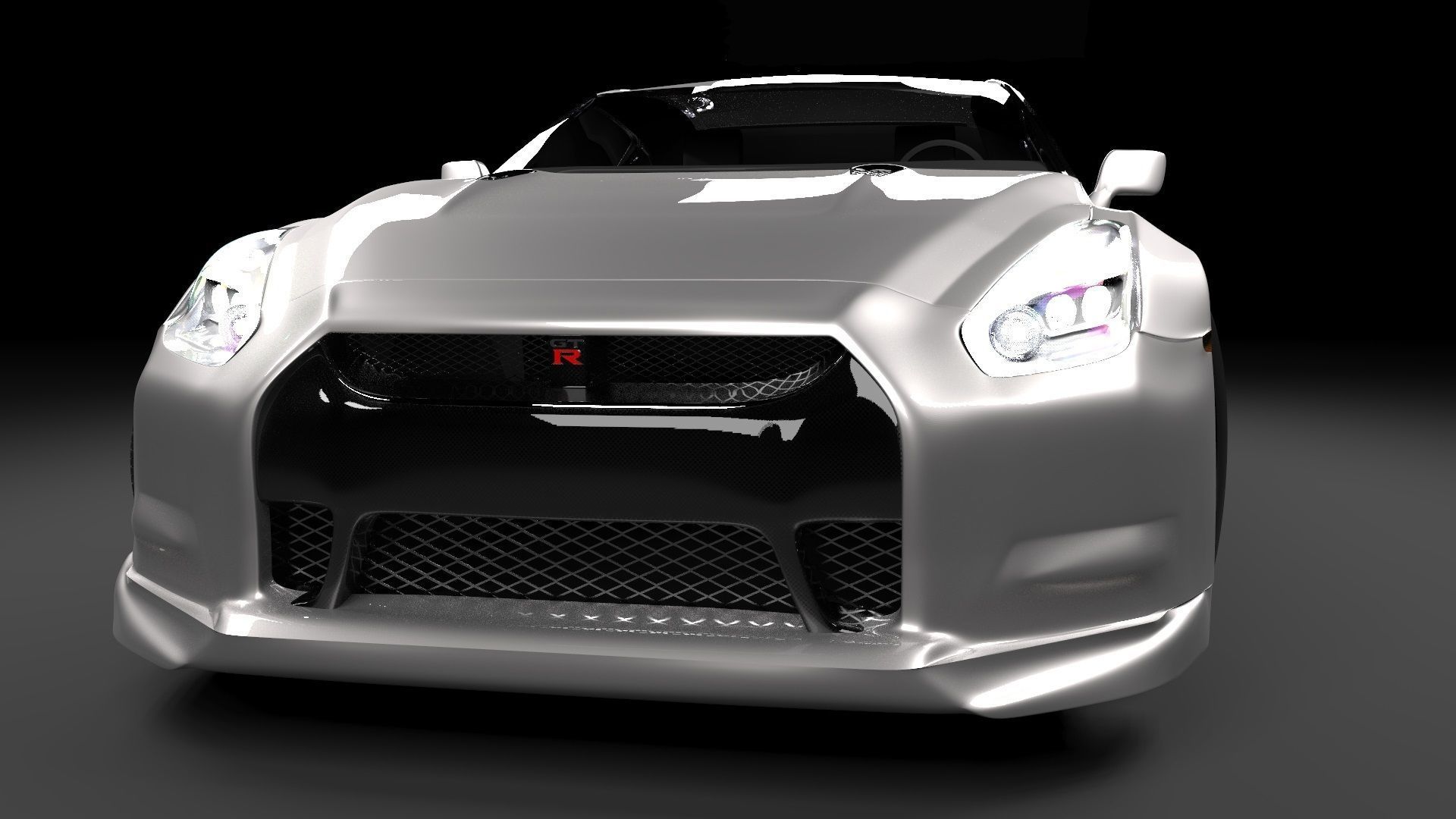 Nissan gtr R35 free 3D model | CGTrader