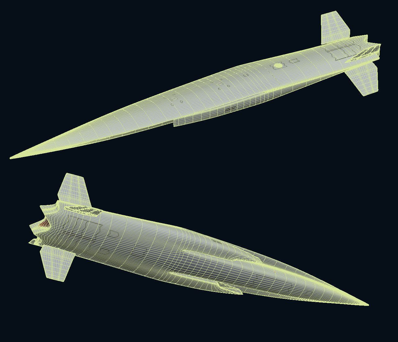 ASN4G - Air-sol Nucleaire de 4e Generation 3D model animated | CGTrader
